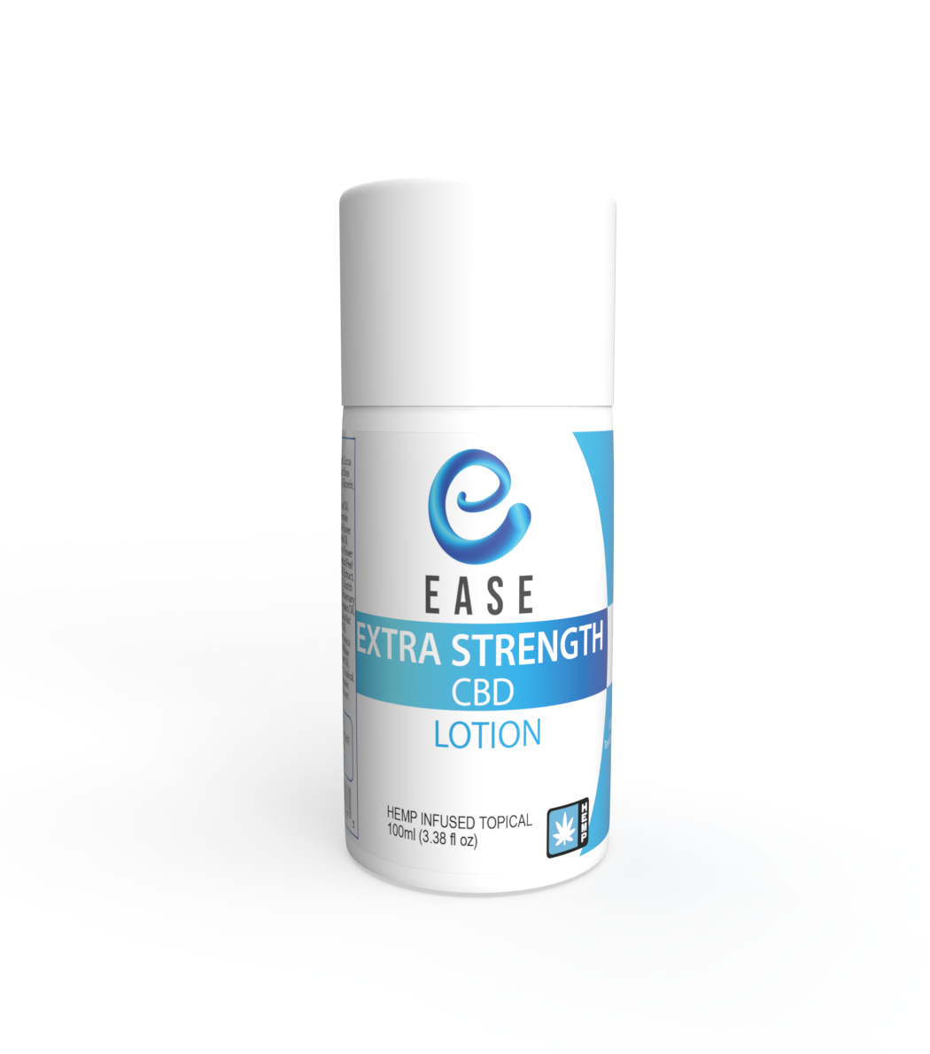 EASE Hemp Extra Strength Lotion - 6,000mg CBD - 100ml | Angel Industries
