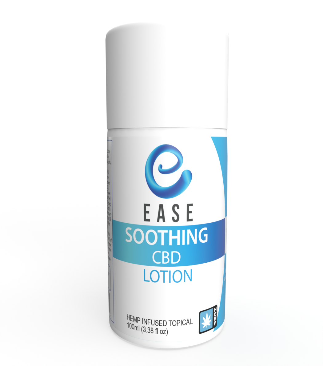 EASE Hemp Soothing Lotion - 1,000mg CBD - 100ml | Angel Industries